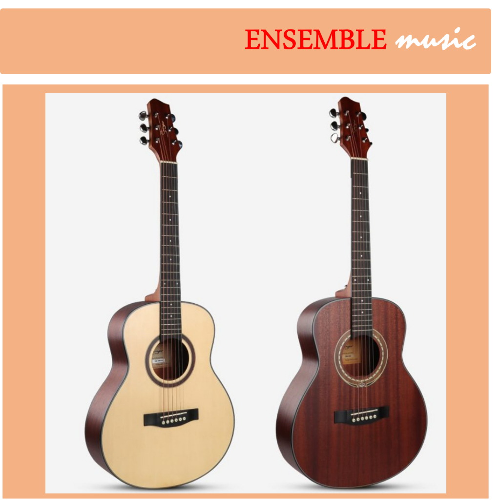 3/4 Size Smiger Acoustic Guitar for Teenagers to Adults. A travel size ...