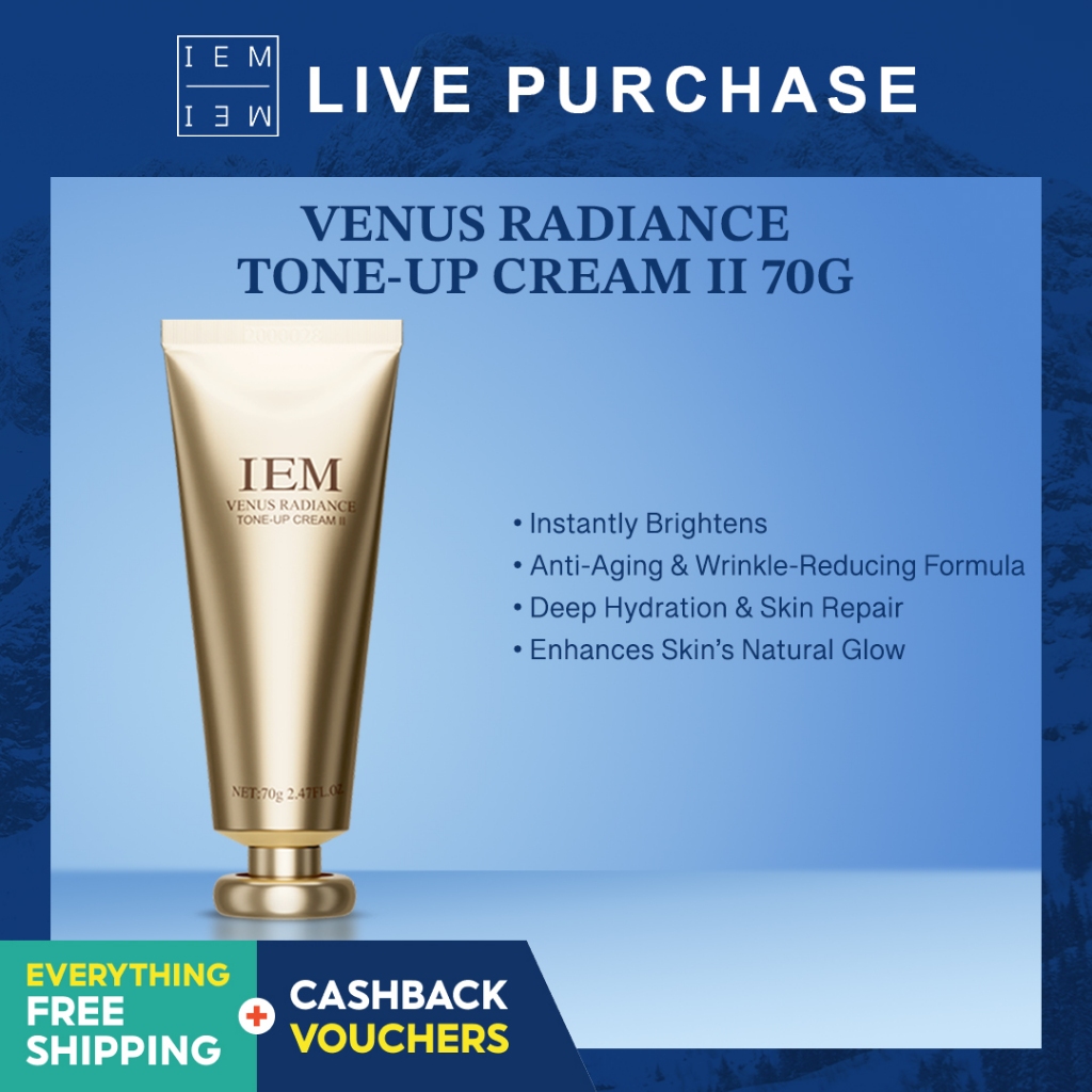 [LIVE] [Bundle] IEM Venus Radiance Collagen Tone-up Cream II 70g (2 ...