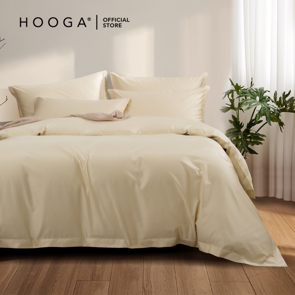 [NEW COLLECTION] Hooga PEARSON 1600TC Tencel Cotton Bedsheet | Quilt ...