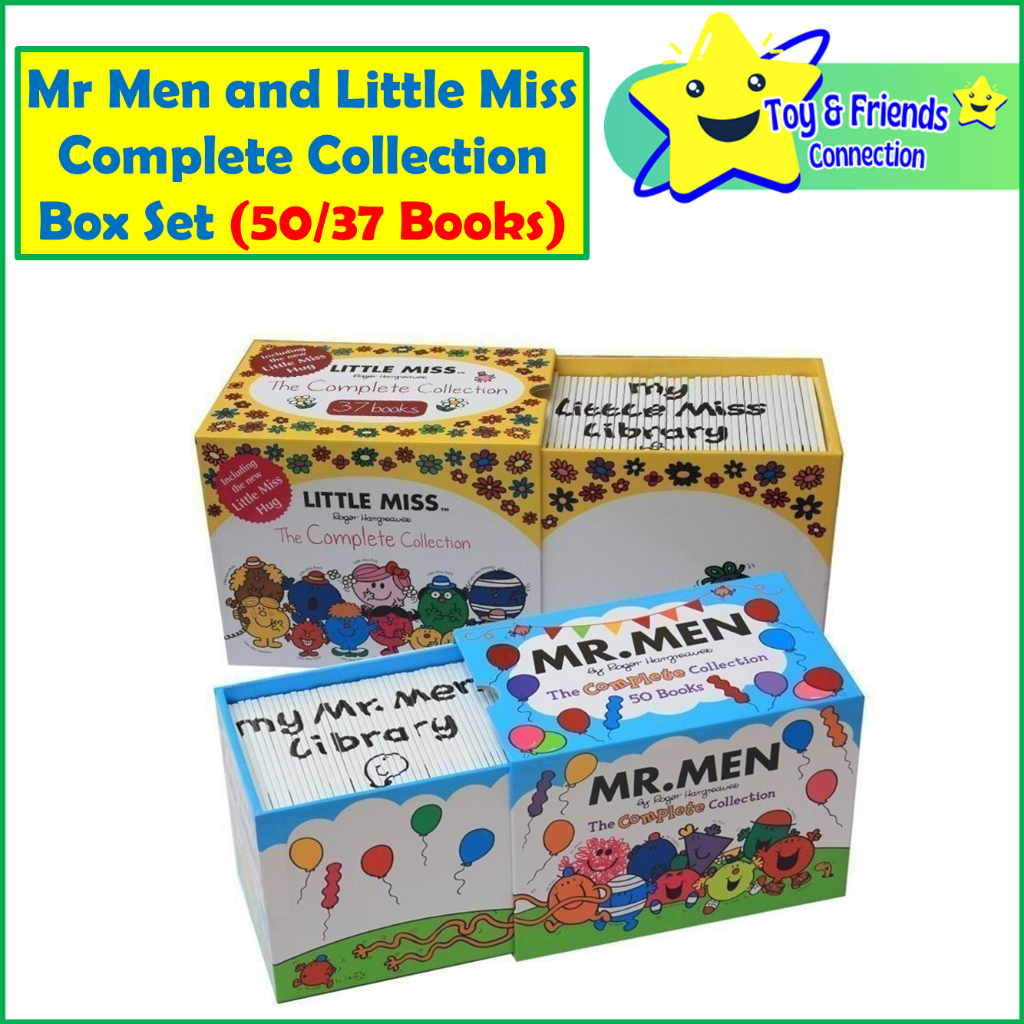 Mr Men: The Complete Collection Box Set (50 Books) | Little Miss: The ...