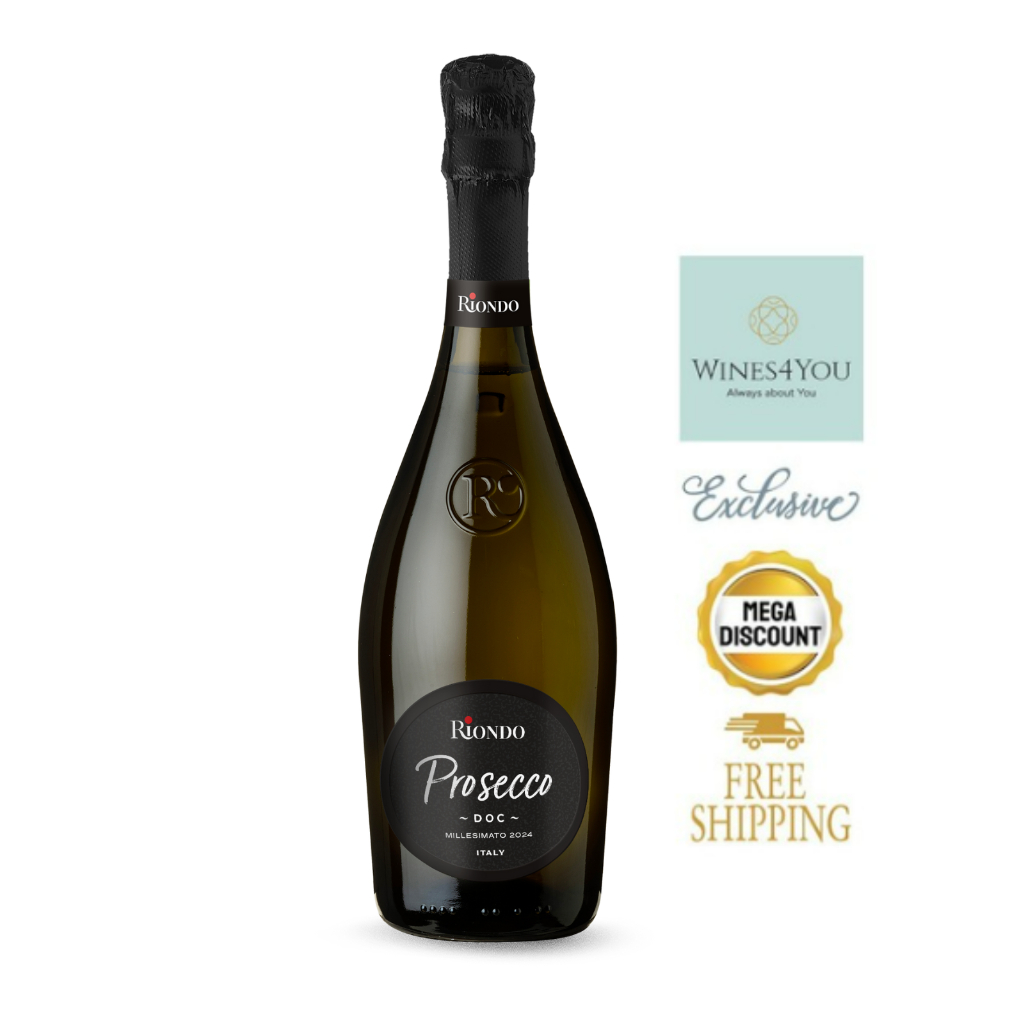 Riondo Millesimato Vintage Extra Dry Prosecco Italy Sparkling Wine ...