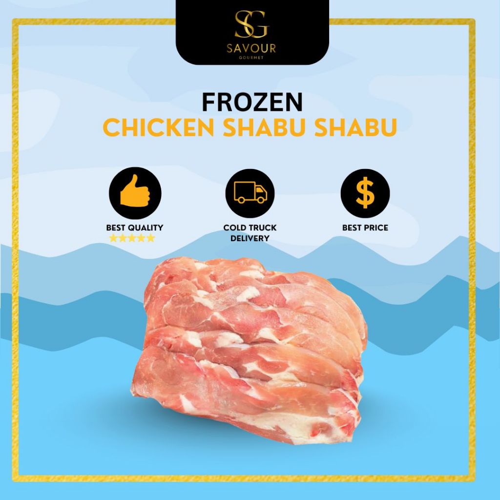 Chicken Shabu Shabu (400gm) (Savour Gourmet) | Shopee Singapore