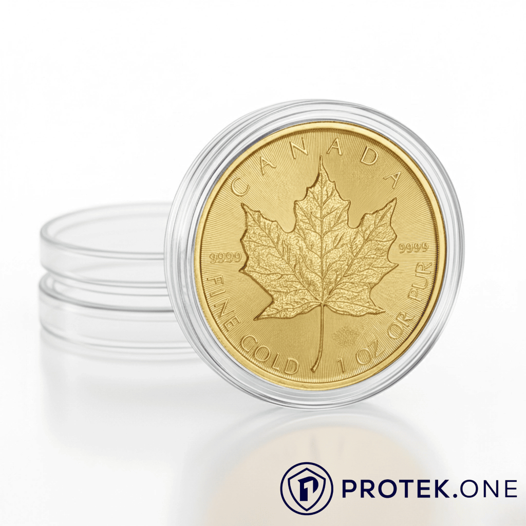 Premium Acrylic Coin Capsules Protection for 1/2oz and 1oz Canadian ...
