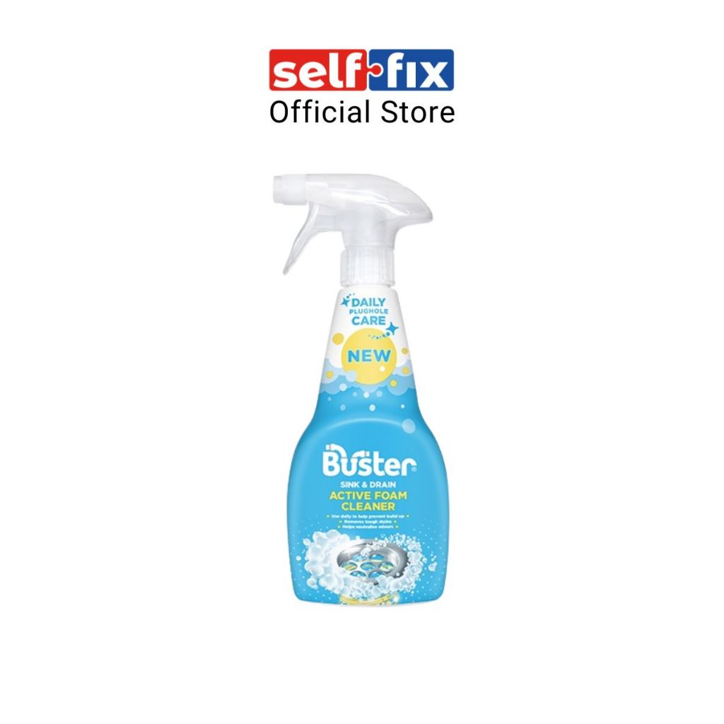 Buster Sink & Drain Active Foam Cleaner (Active Ingredients: 1.5% ...