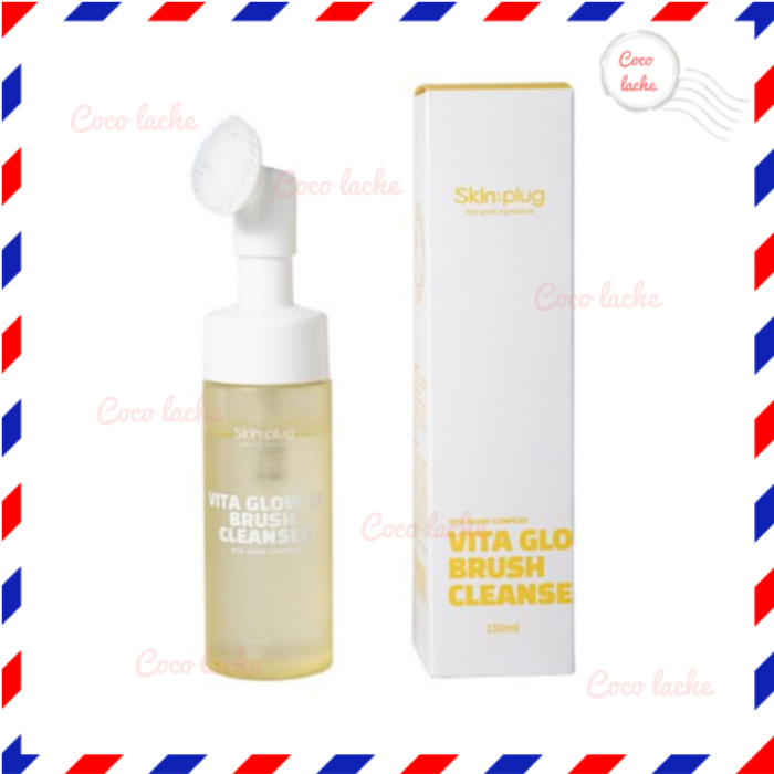 Korea Skin Plug Vitamin C Brush Cleanser for Keratin Improvement ...