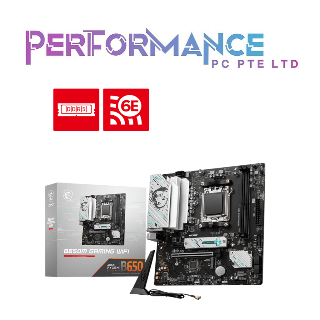 MSI B650M GAMING WIFI MOTHERBOARD (3 YEARS WARRANTY BY CORBELL ) | Shopee Singapore