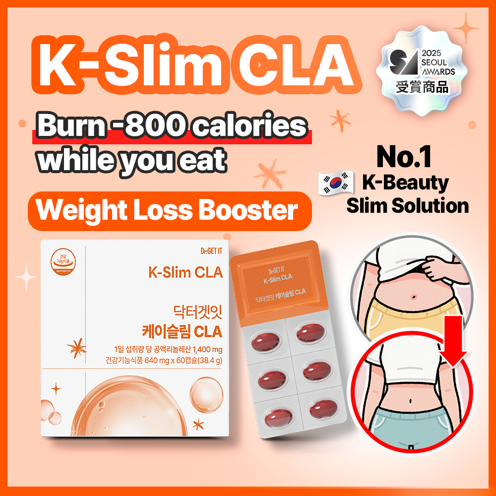 Dr. GET IT K-Slim CLA Fat Burner Slimming Weight Loss Supplement with ...