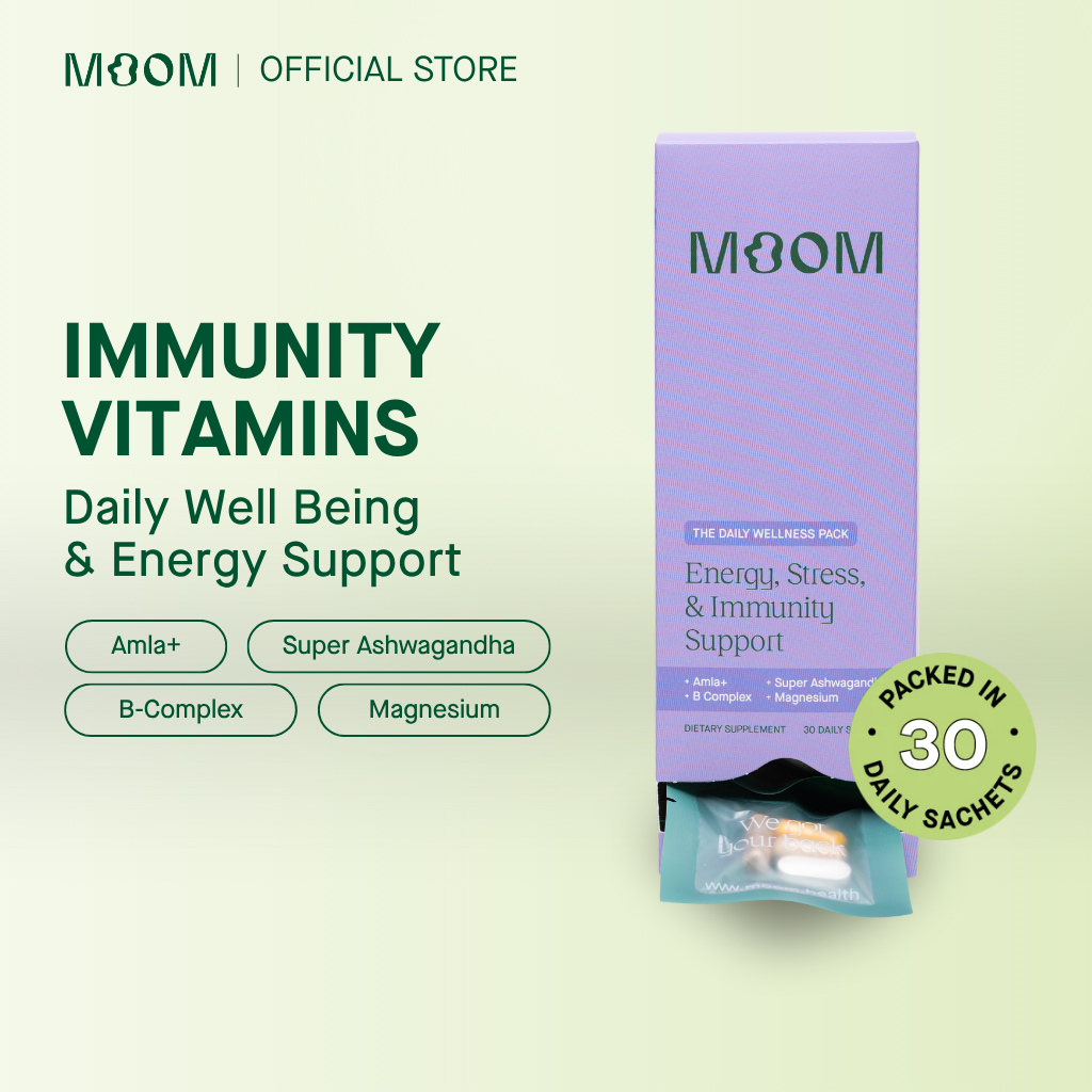 Moom Health™ Daily Wellness Pack | 100% Natural Support for Energy ...