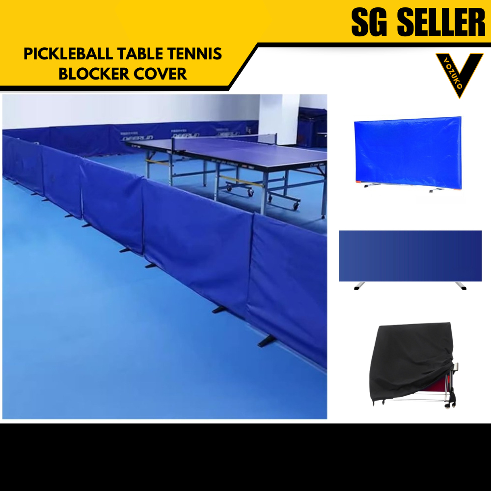[SG SELLER] Pickleball Blocker Ping Pong Table Divider Oxford Cloth ...