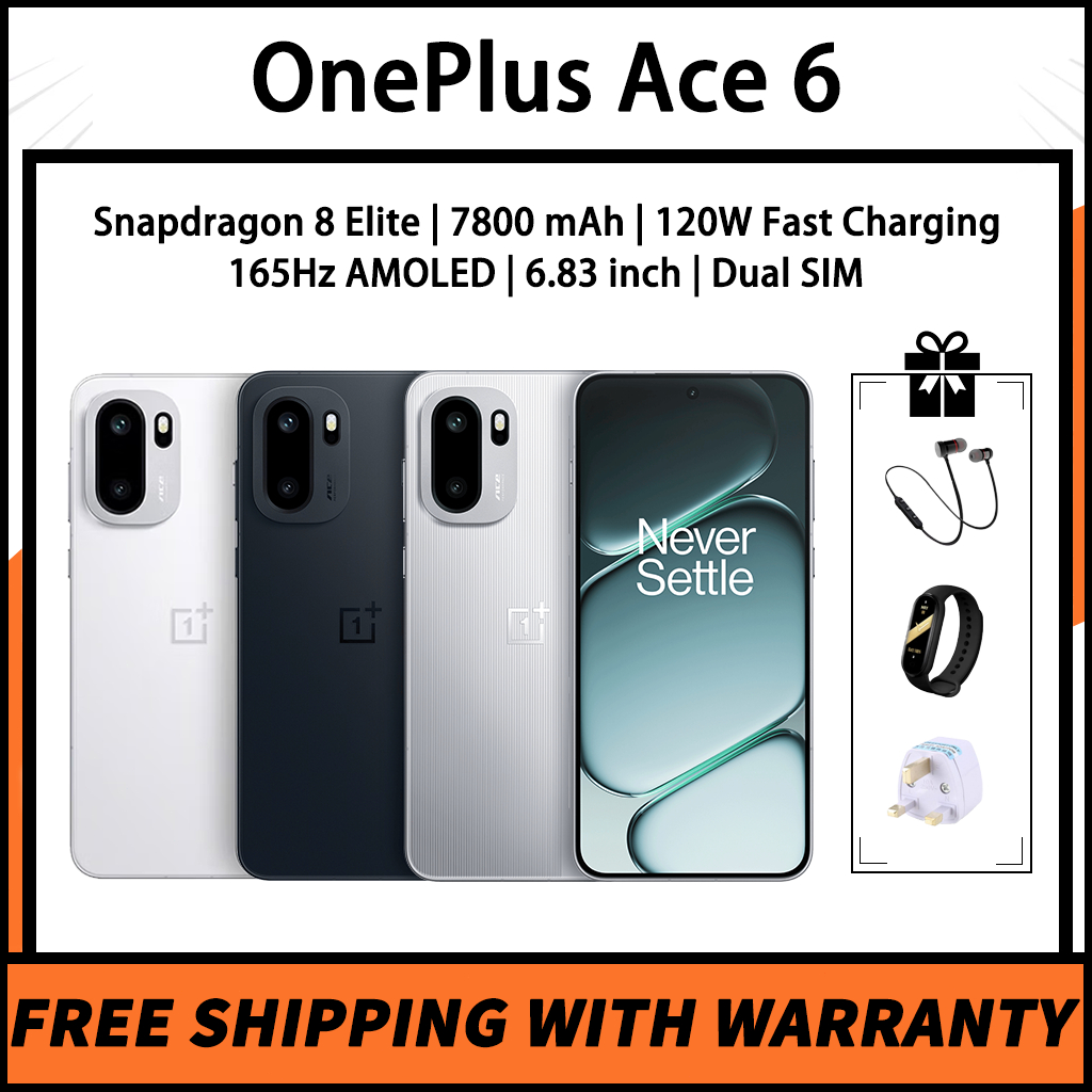 OnePlus Ace 6 Snapdragon 8 Elite 6.83 inch 165Hz AMOLED Dual SIM ...
