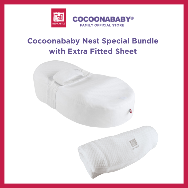 Red Castle Cocoonababy Nest Special Bundle with Extra Fitted Sheet ...
