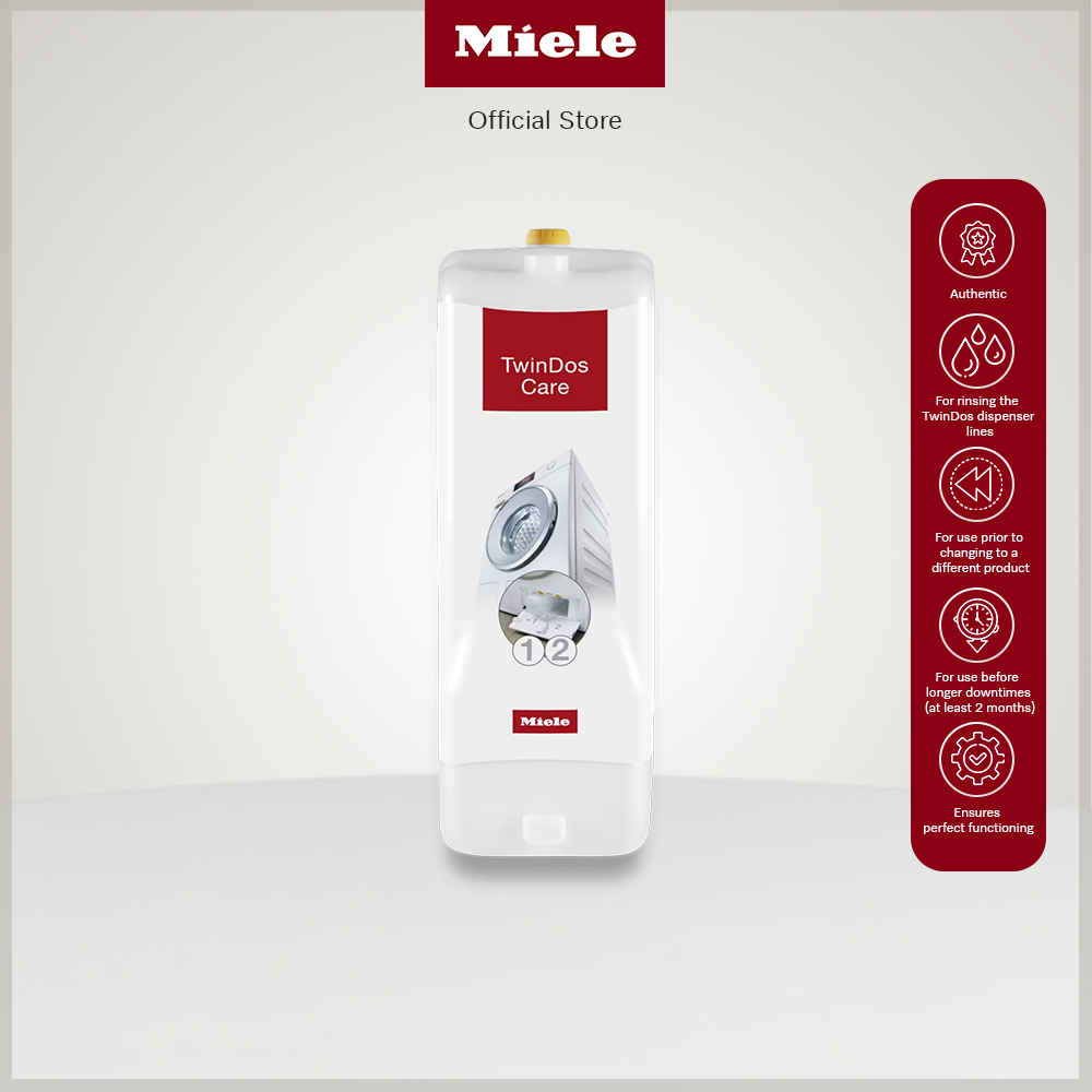 Miele GP TDC 141 L TwinDos Care Cartridge for Washing Machines, Washer ...
