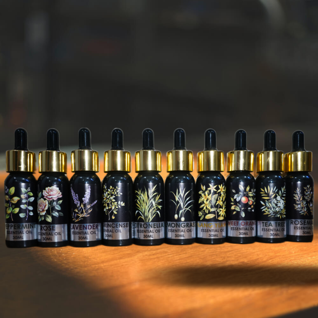 Pure Essential Oil 30ml - Premium Aromatherapy Collection | 10 ...