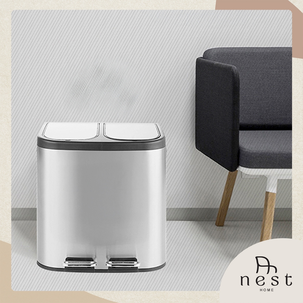 🇸🇬NestHome🇸🇬 KANT Dual Compartment Recycle Bin / Rubbish Bin / Pedal ...