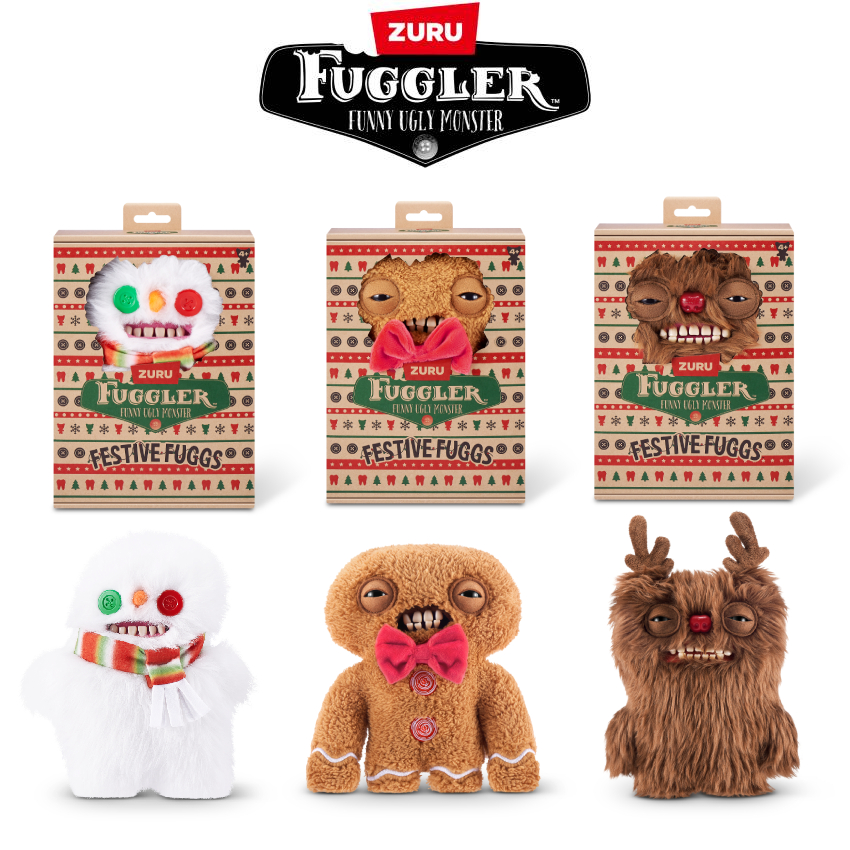 (PRE-ORDER) Fuggler Ugly Monster Festive Fugg Series 1 Plush 9 ...