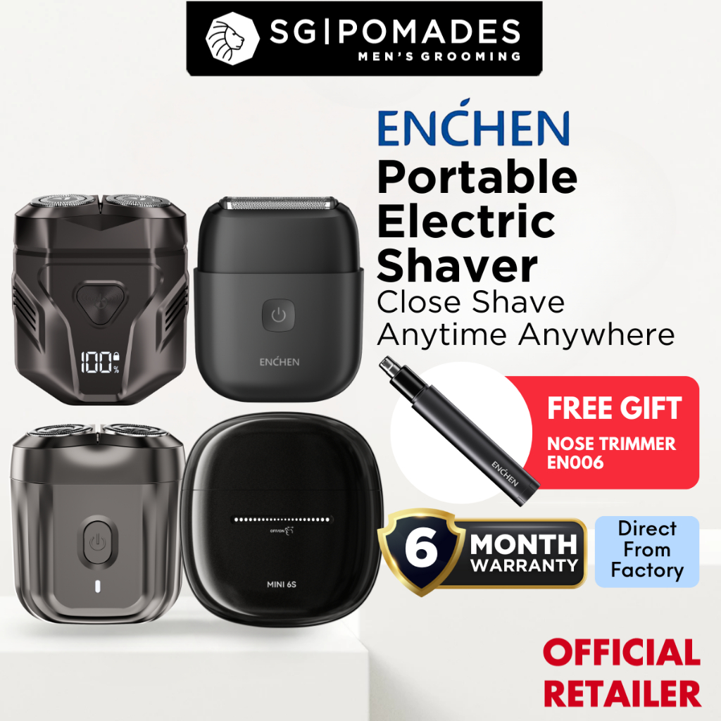 Enchen Mini Electric Shavers - Portable, Waterproof, Magnetic Heads ...