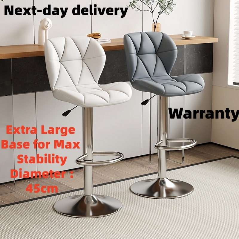 【Sg Stock】Bar chairs, adjustable high stools, household rotating ...