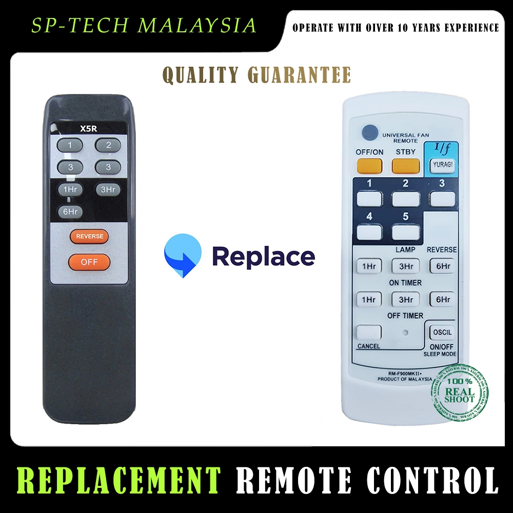 X5R DEKA FAN REMOTE CONTROL [REPLACEMENT] | Shopee Singapore