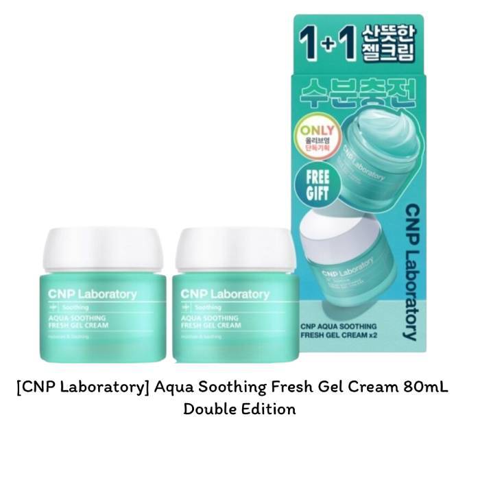 [CNP Laboratory] Aqua Soothing Fresh Gel Cream 80mL Double Edition / K ...