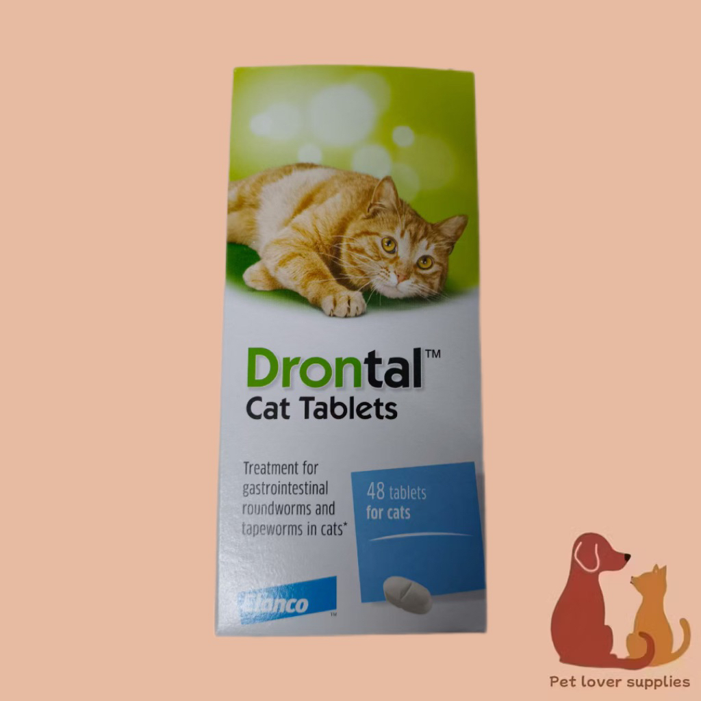 Drontal cat dewormer for treatment of roundworm tapeworm hookworm EXP ...