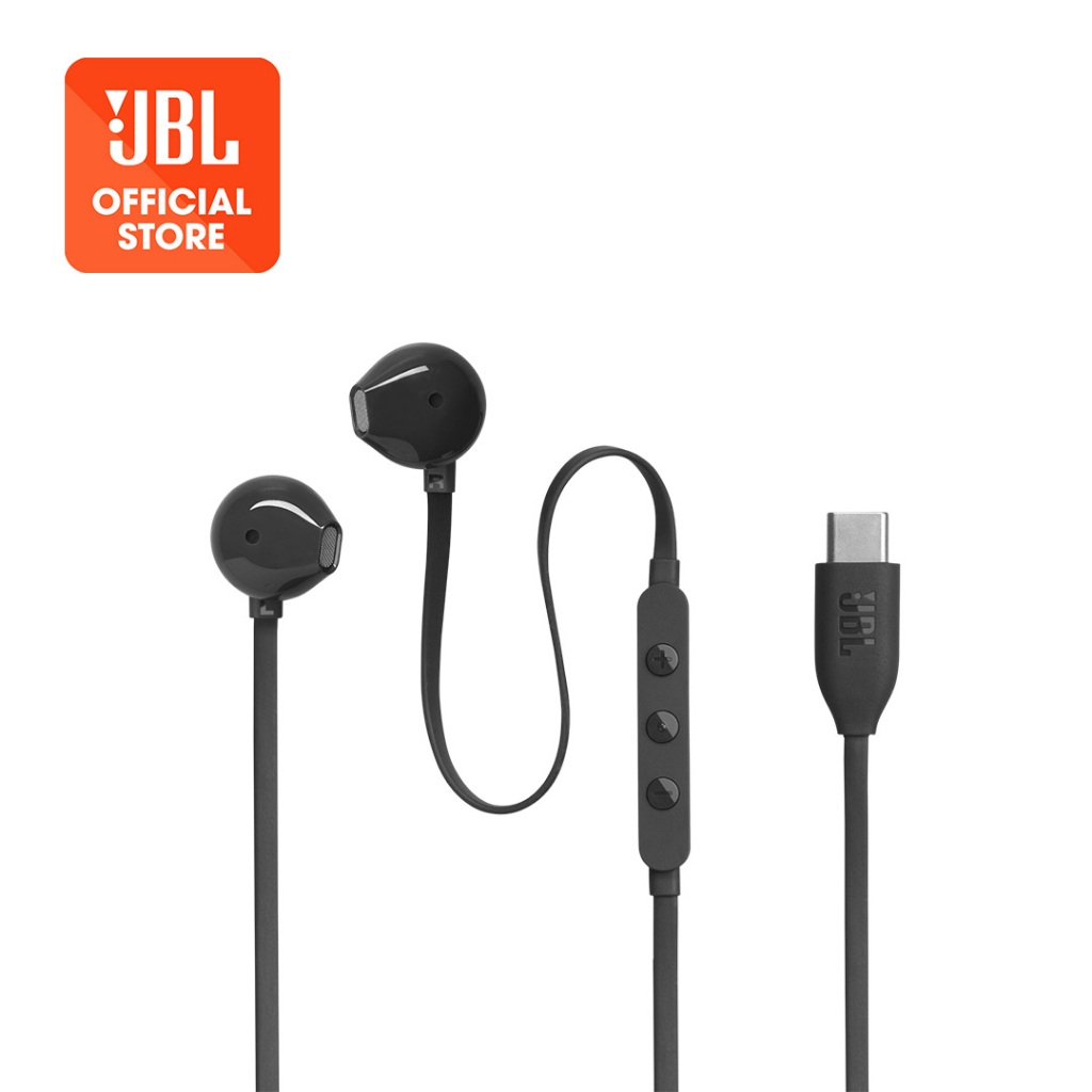 JBL Tune 305C - USB Earbud headphones with Hi-Res Audio support and JBL ...