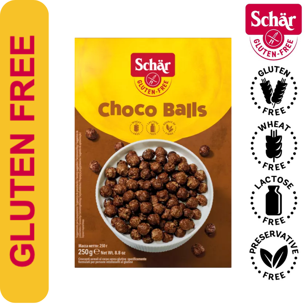 Schar Gluten Free Choco Balls Cacao Breakfast Cereal (250g) | Shopee ...