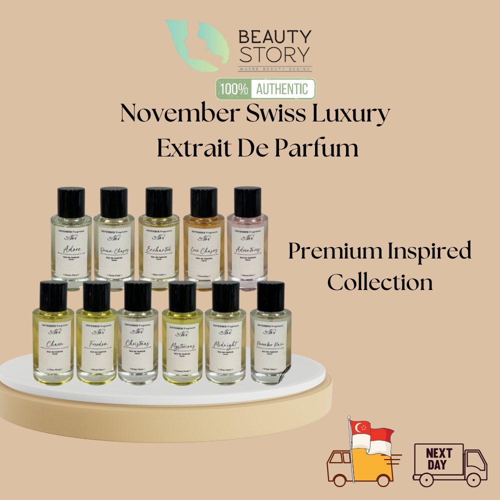 November Fragrance | Extrait de Parfum 50ml | Long-Lasting Luxury ...
