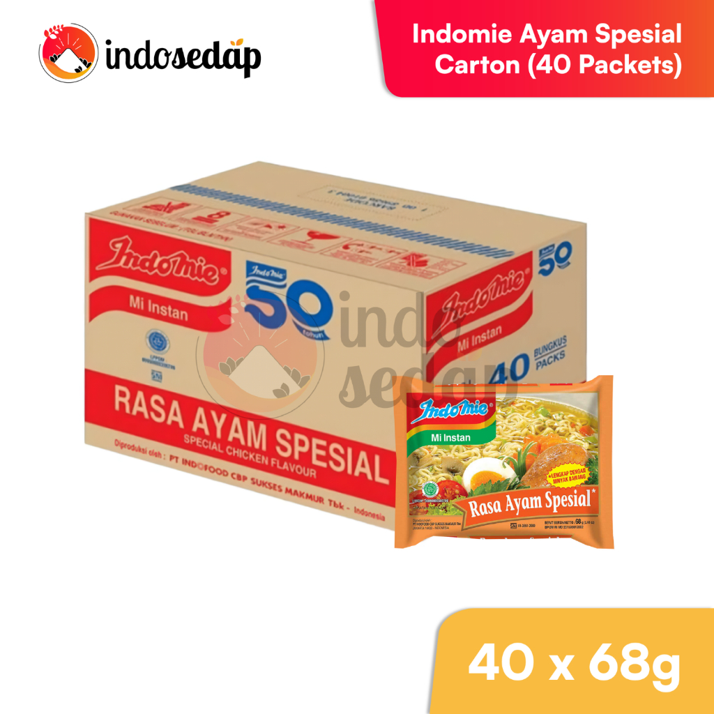 IndoSedap Indomie Rasa Ayam Spesial | Authentic Original Indonesian ...