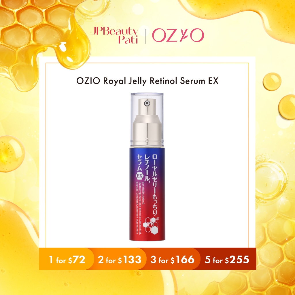 OZIO Royal Jelly Retinol Serum EX 30g | Shopee Singapore