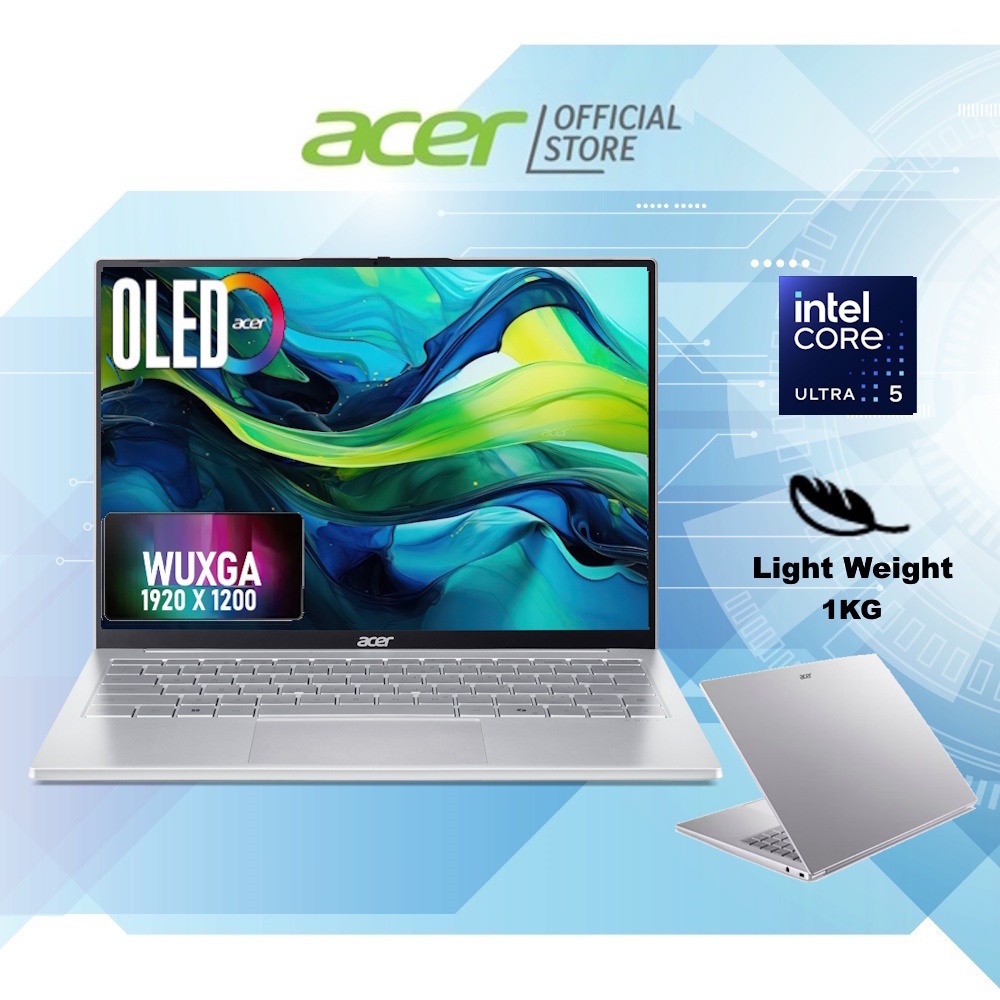[Ultra-Lightweight at 1kg] Acer Swift Lite 14 | SFL14-54M-59GE 14-Inch ...