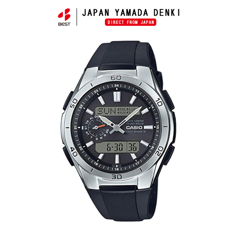 【Direct from Japan】CASIO Wave Ceptor Radio-Controlled Solar-Powered Men ...