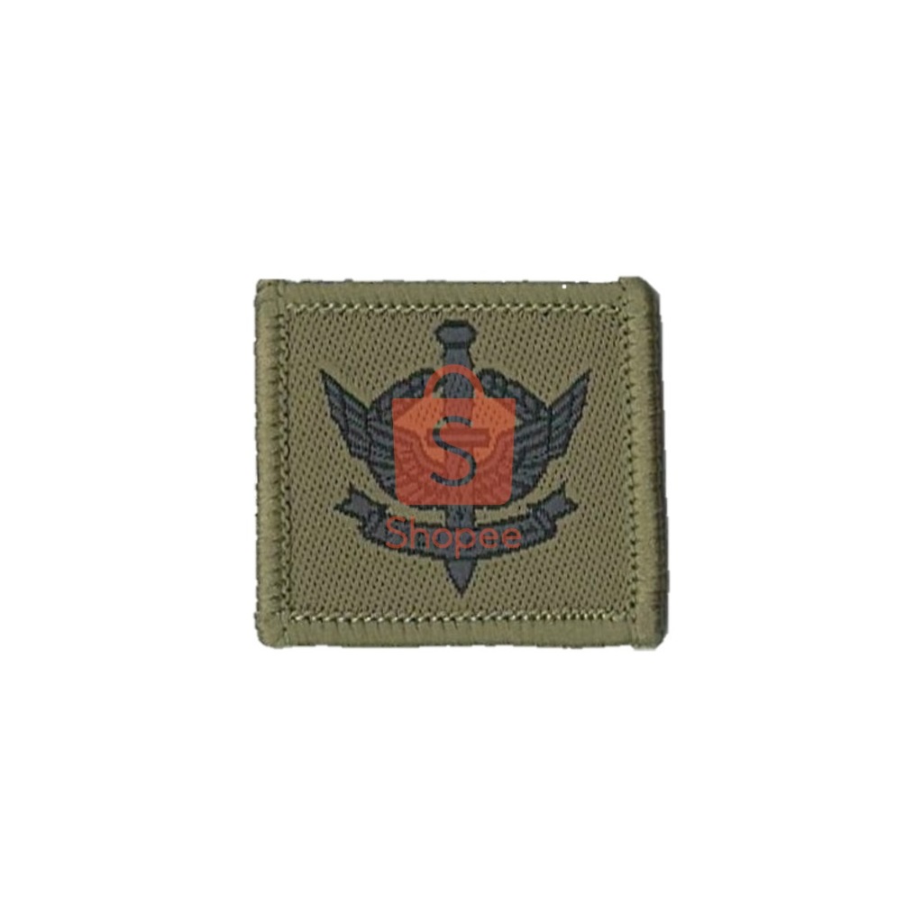 SAF | Woven Patch | Square | Green | Guards | Singapore | Iron On ...