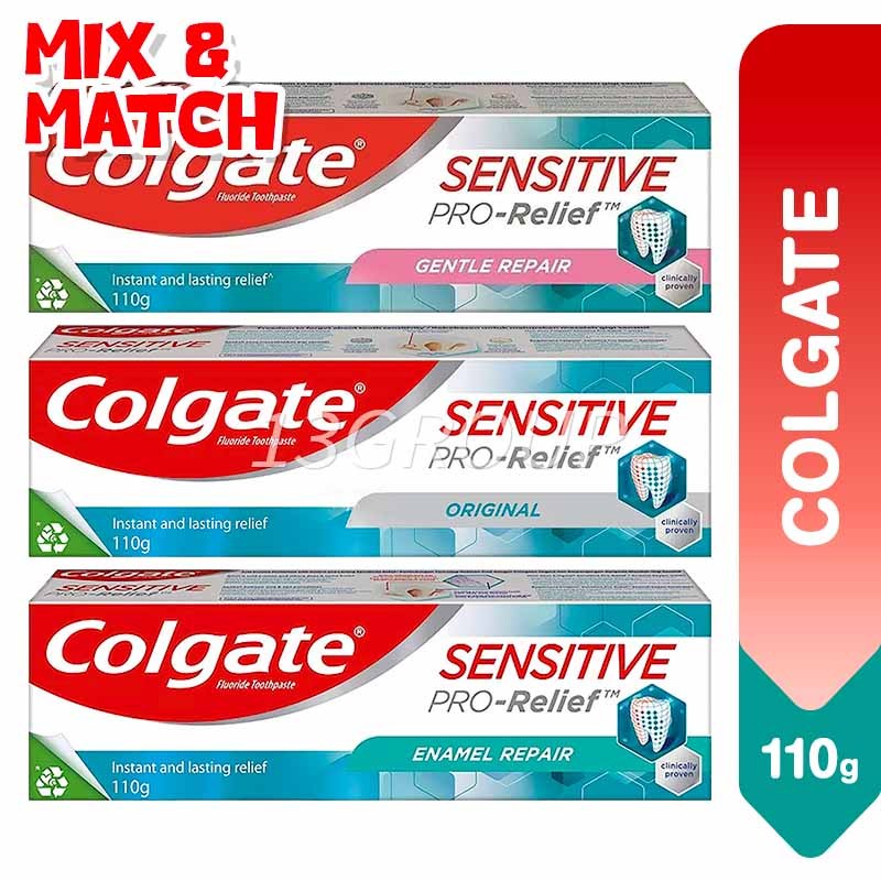 Colgate Sensitive Pro Relief Toothpaste / Clinically Proven Sensitivity ...
