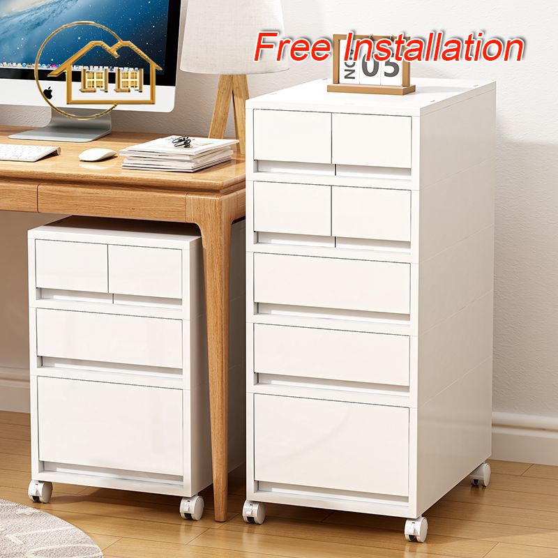 Movable Storage cabinet Filing cabinet drawer storage cabinet desktop ...