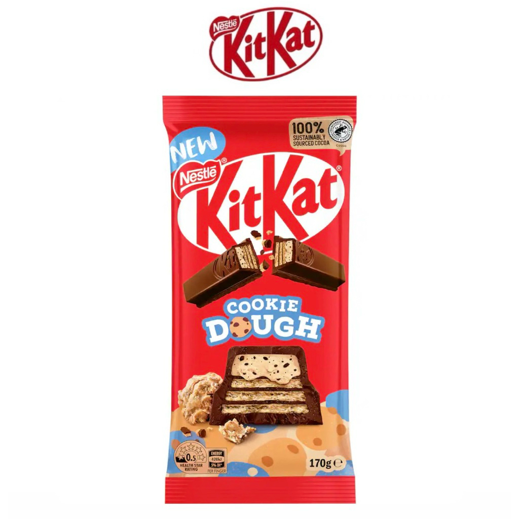Kit Kat Chocolate Cookie Dough LIMITED EDITION Block 170g [NEW] SG ...