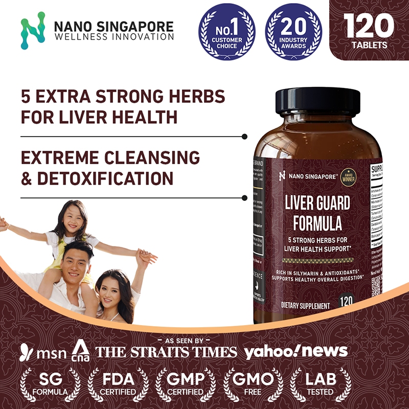 Nano Singapore Liver Guard Formula (120 tablets) | Shopee Singapore