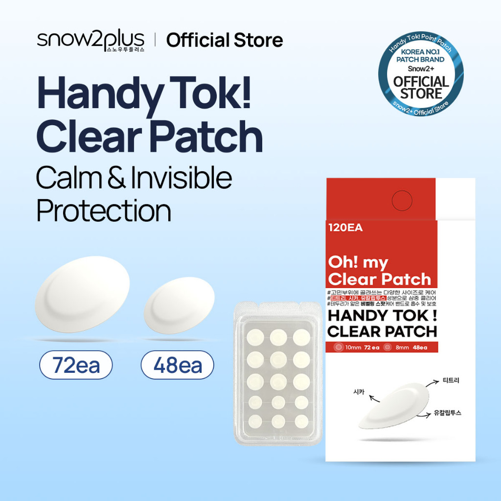 [Snow2+ Official] Handy Tok! Clear Patch / Acne Whitening Recovery ...