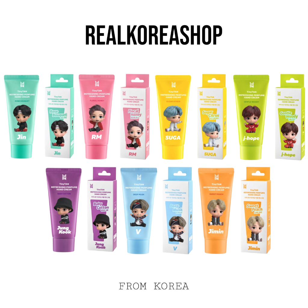 BTS TINYTAN HAND CREAM 50ml | Shopee Singapore