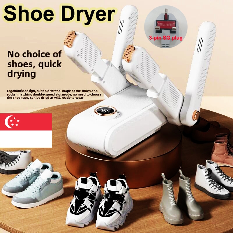 Multi Portable Fast Shoes Dryer Foldable Electric Shoe Heater UV Smart ...