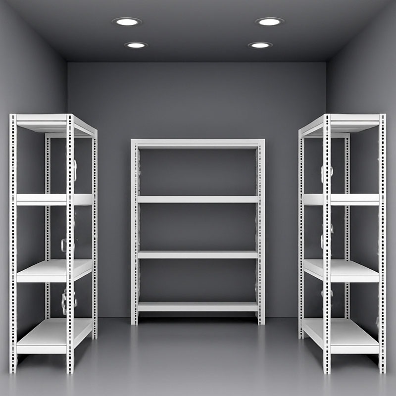 Boltless Shelf Metal Rack Adjustable Height for Storeroom, House and ...