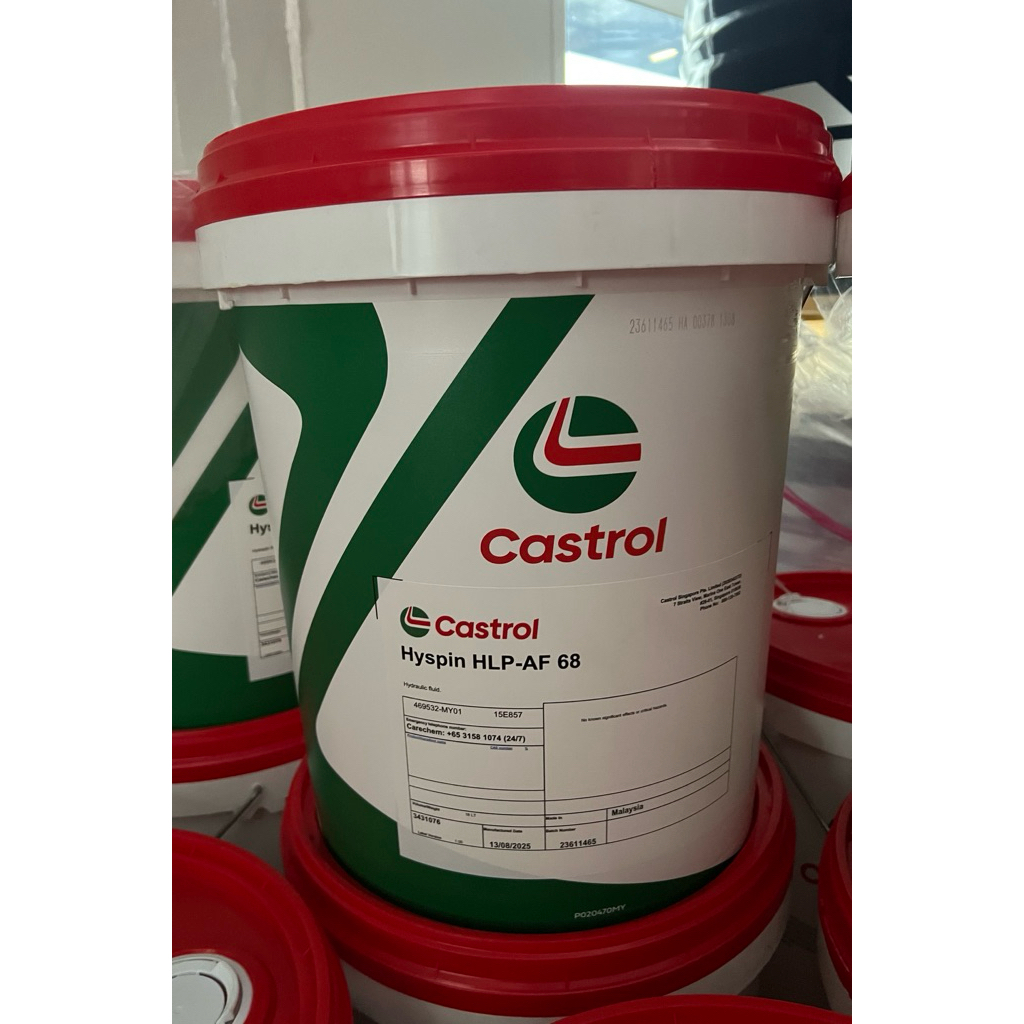 Castrol Hydraulic Oil Hyspin HLP-AF 68 18L | Shopee Singapore