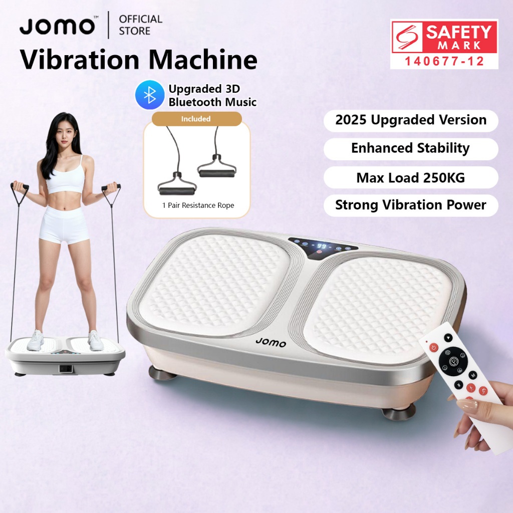 SG Ready Stocks Vibration Machine Exercise Board Home Fitness Bluetooth ...
