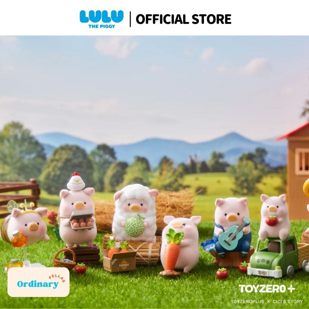 (LULU THE PIGGY OFFICIAL STORE) LuLu The Piggy Farm Garden Blind Box ...
