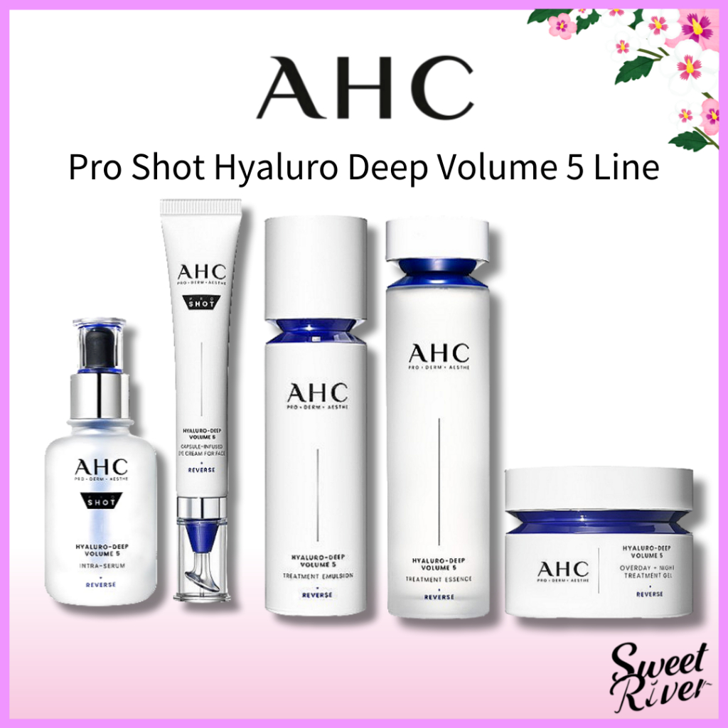 [AHC] Pro Shot Hyaluro Deep Volume 5 Line (Serum, Eye Cream, Emulsion ...
