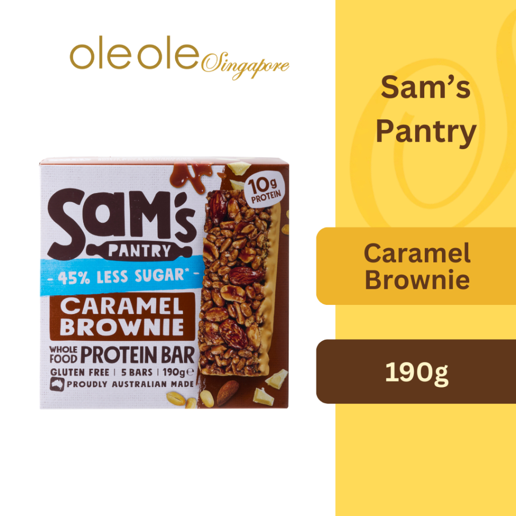 Sam's Pantry Caramel Brownie (5 Pack x 38g) | Shopee Singapore