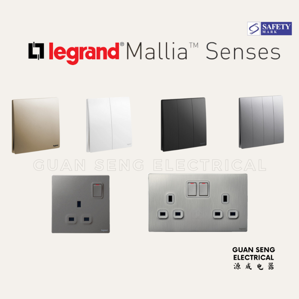 [SG Seller] Legrand Mallia Senses Switch Socket Newest Designer | Guan ...