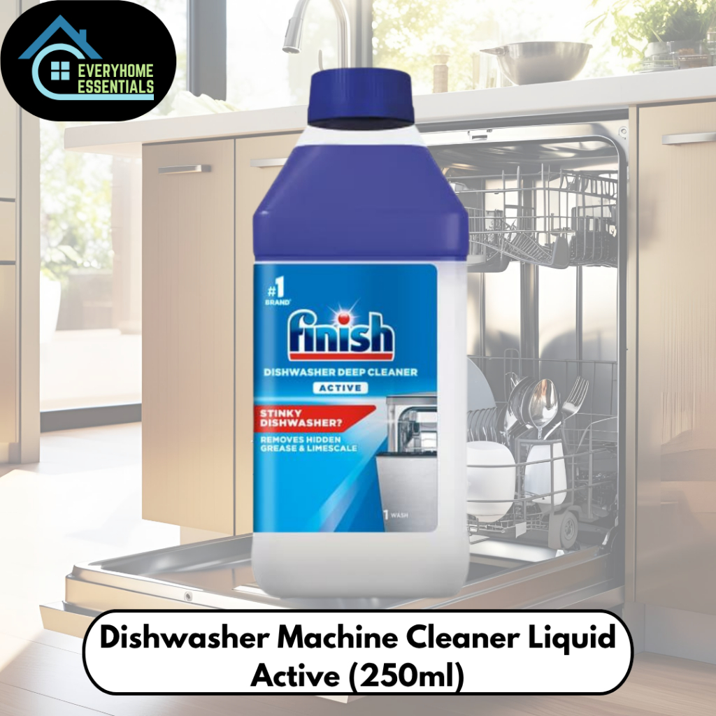 FINISH Dishwasher Deep Cleaner Liquid - Active (250ml) | Shopee Singapore