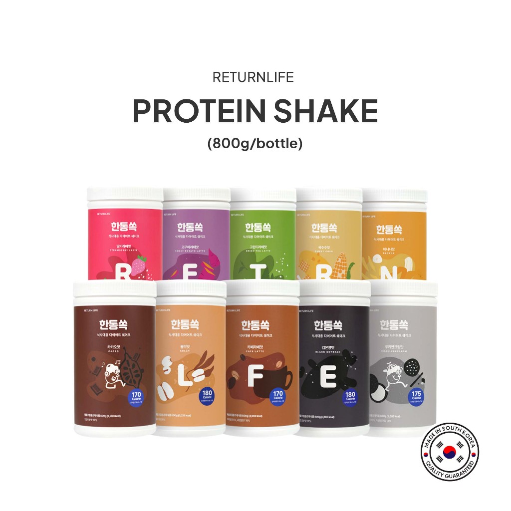 [JoyK] Returnlife Bottle Protein Shake (800g) | Shopee Singapore