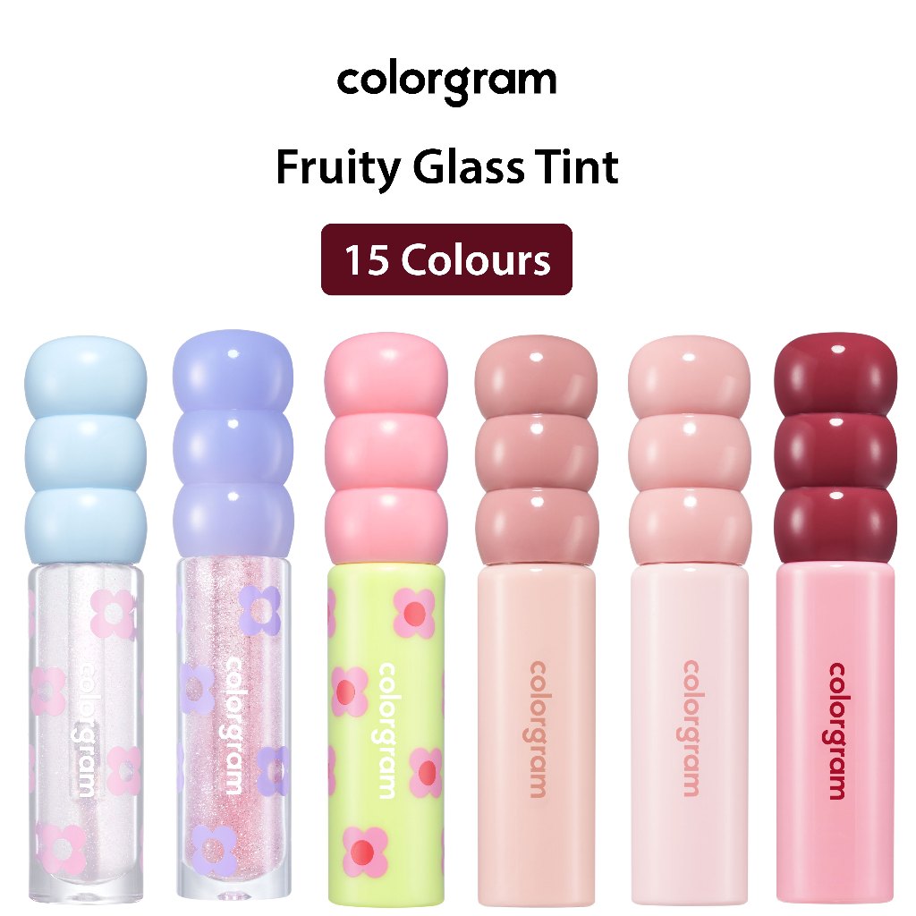 Colorgram Fruity Glass Tint (15 Colours)|Hydrating lip tint | Long ...