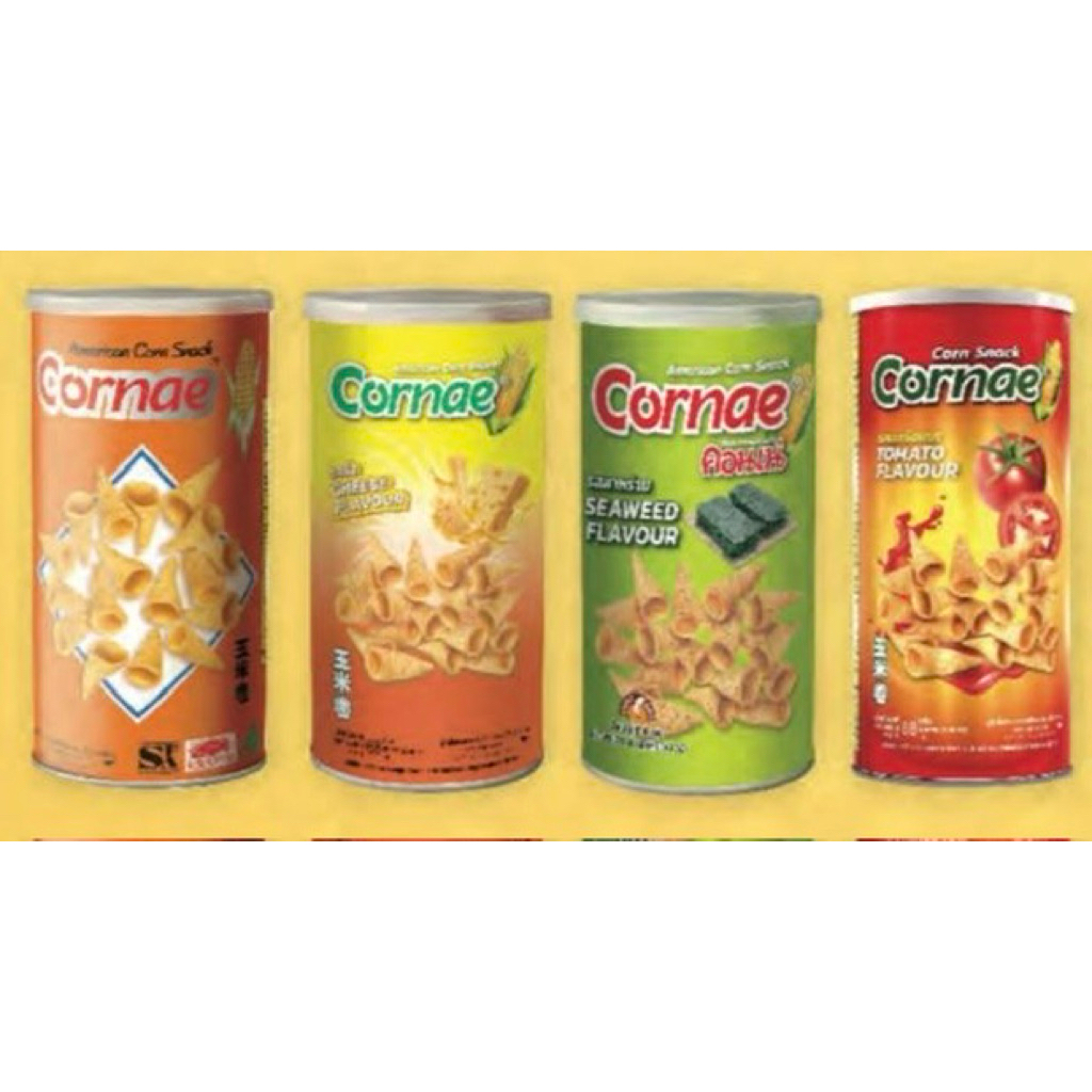 [68g] Halal Thailand Cornae Corn Snack Cheese/ Seaweed/ Tomato | Shopee Singapore